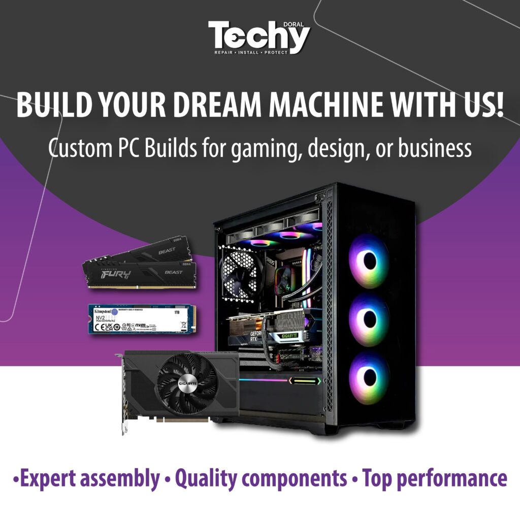 Build Your Own PC with Expert Assembly for Top Performance - Techy Doral